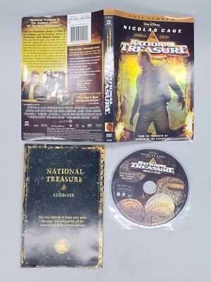 National Treasure (DVD, 2005, Full Frame) No Case No Tracking | eBay