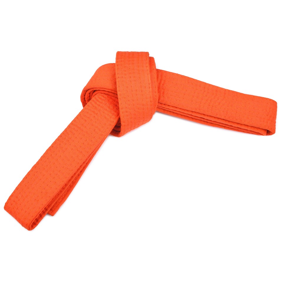 Martial Arts 1.5" Wide Karate Taekwondo Judo Double Wrap Solid Color ...