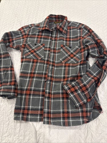Iron Heart 12 Oz Slubby Heavy Flannel Herringbone Check Work Shirt ...