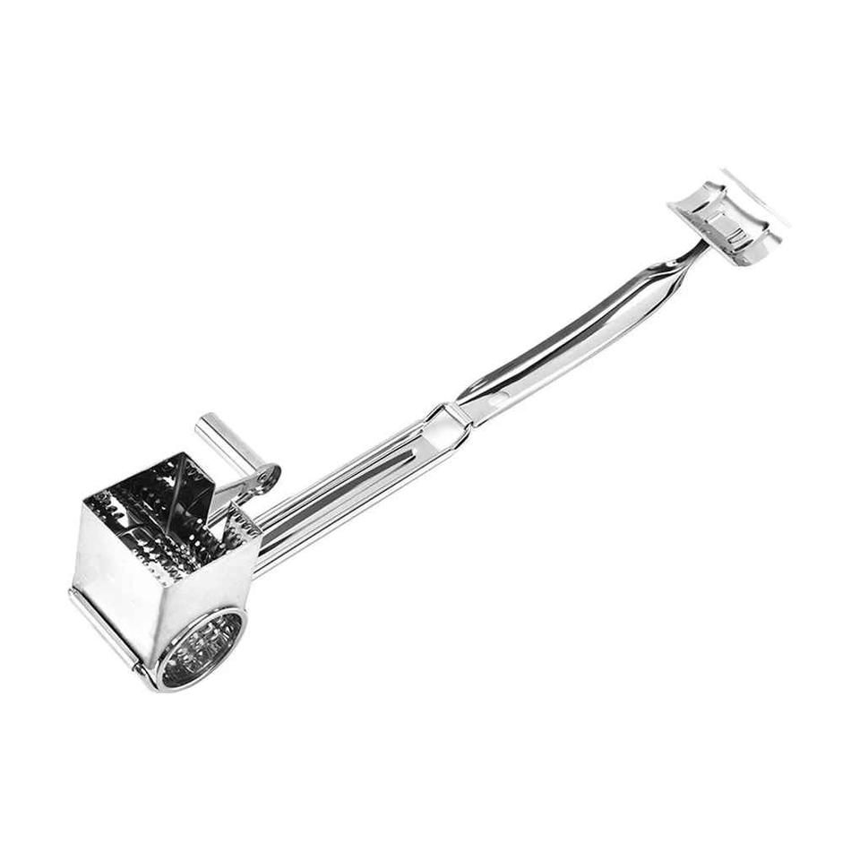 Stainless Steel Hand-Cranked Rotary Cheese Grater Ginger Shredder ...