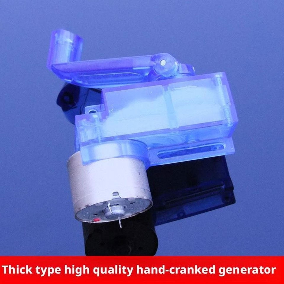 Mini children's enlightenment toys,DIY Hand Crank Generator🔥 | eBay UK