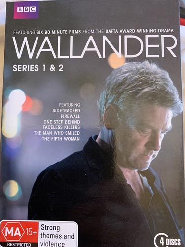 WALLANDER –SERIES 1 & 2– DVD, 4-DISCS BOX SET- R-4- LIKE NEW- FREE POST ...