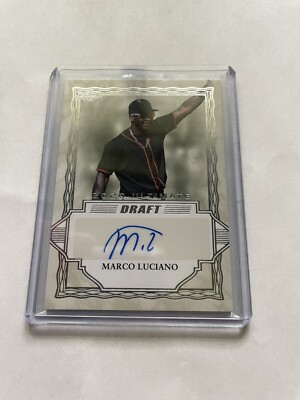 2020 Leaf Metal Draft RC AUTO Marco Luciano! Rookie! Autograph! | eBay