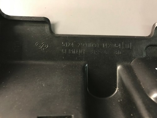 USED GENUINE BMW X1 E84 COVER, TRUNK LID LOCK 51242991091 | eBay