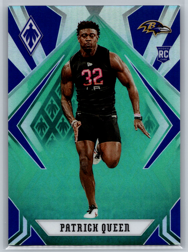 Patrick Queen 2020 Panini Phoenix Teal Rookie Card RC /175 #153 ...