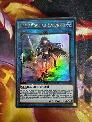 Yu-Gi-Oh Ultra Rare: Lib The World Key Blademaster; DUOV-EN023 | eBay