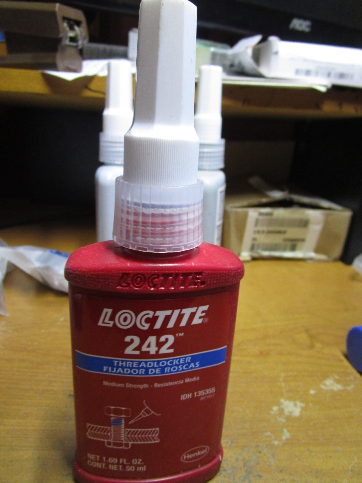 Loctite 242 Threadlocker Blue Liquid 50 ml Bottle - 24231 | eBay