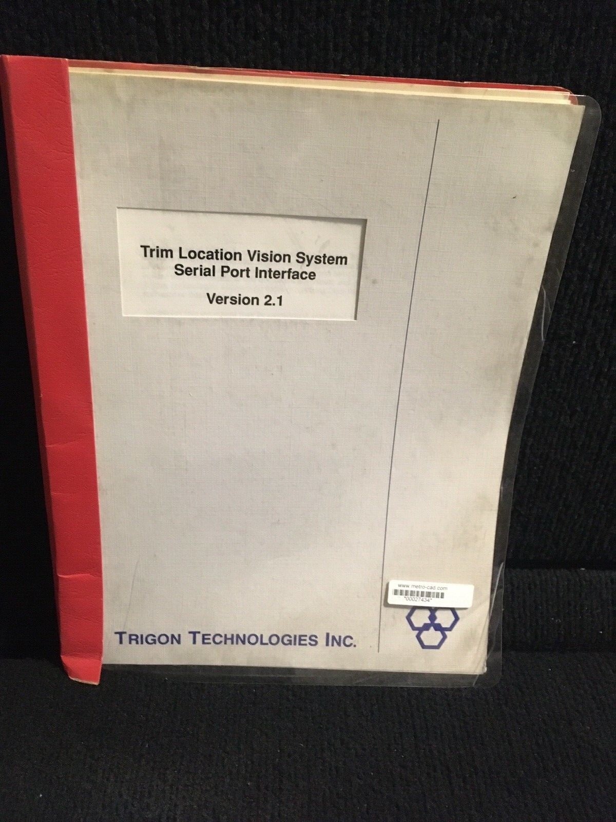 TRIGON TRIM LOCATION SYSTEM SERIAL PORT INTERFACE VER 2.1 MANUAL | eBay