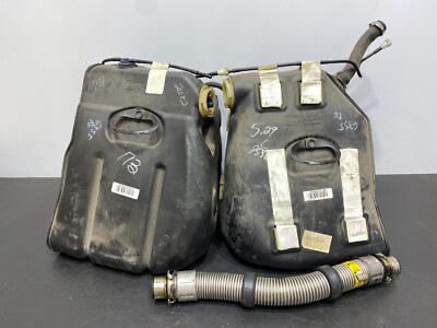 2006 CORVETTE C6 OEM GAS FUEL TANK COMBO WITH CROSS OVER TUBE SET USED ...