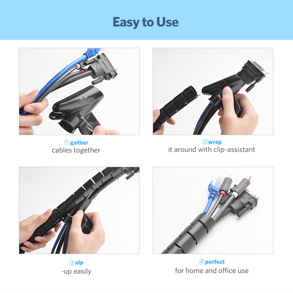 Extension Cord Wrap Holder Wrap It Storage Strap 17 Heavy Duty