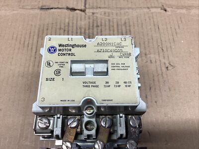 Starters - Westinghouse Motor Control