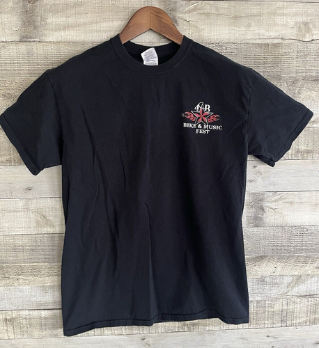2016 4B Bike & Music Fest Motorcycle Tshirt Men's M Brownfield Texas ...