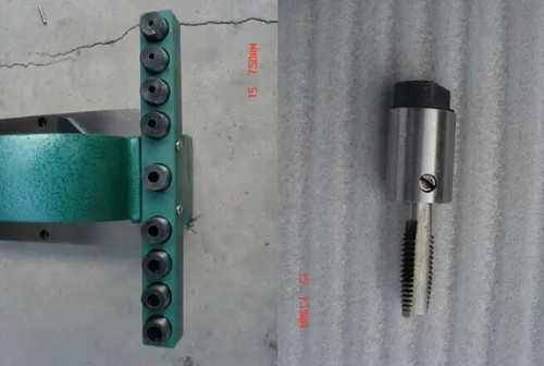 Hand Tapping Machine Manual Precision Tapper Desktop Cast Iron Tap and ...