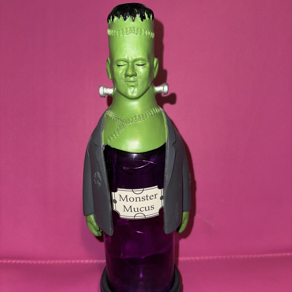 Halloween Frankenstein Monster Mucus Bottle Light Up Figure | eBay