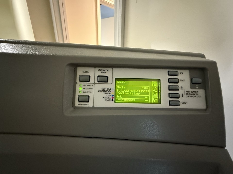 HP DesignJet 5000ps 60” Wide Format Printer/Plotter – Works, Local ...