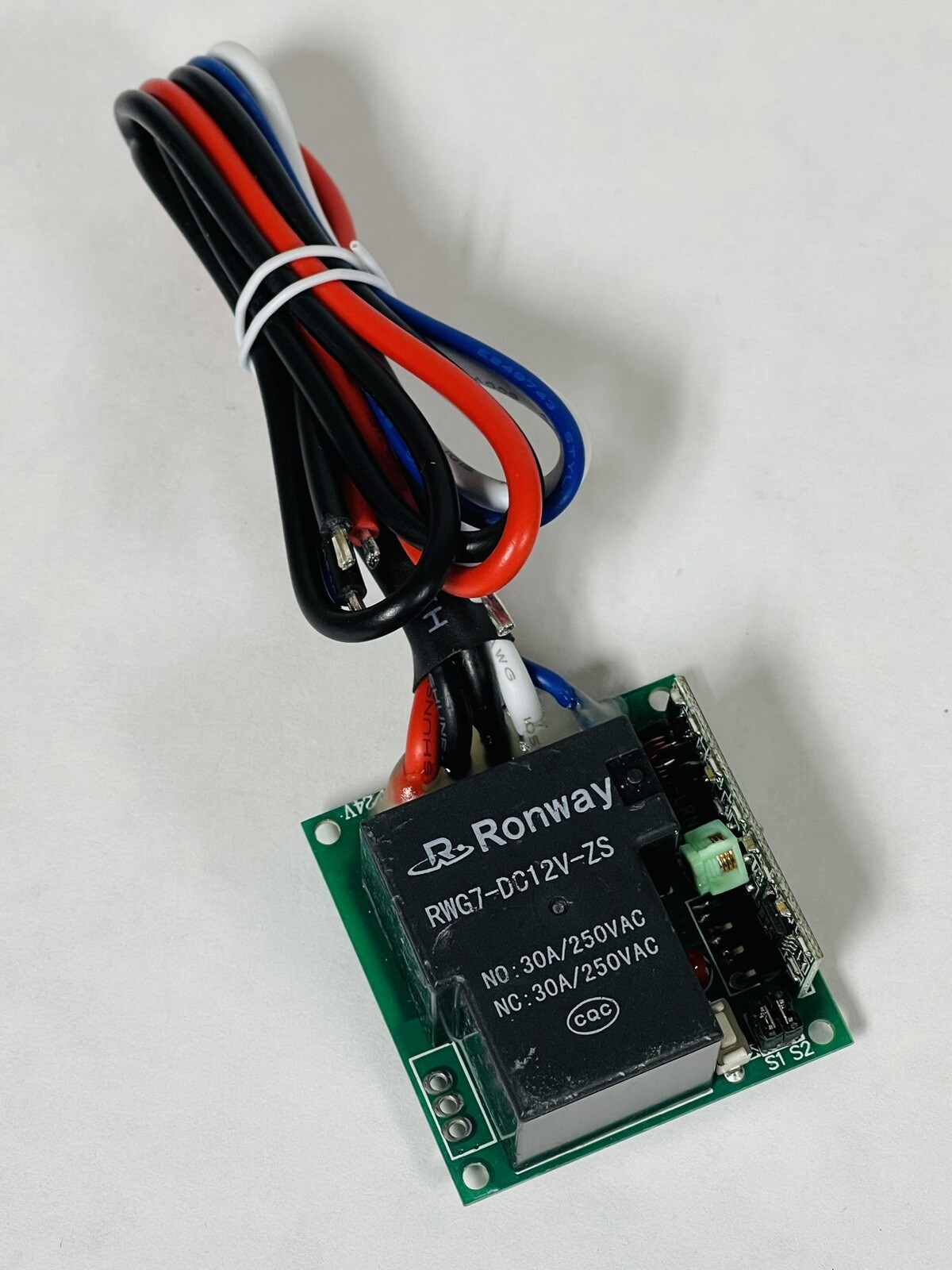 NEW MSD 12V 30A 315mhz RELAY SWITCH WIRELESS REMOTE CIRCUIT BOARD (NO ...