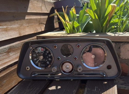 VINTAGE ROOTES GROUP DASHBOARD HILLMAN MINX 1950's -1960's.. for parts ...