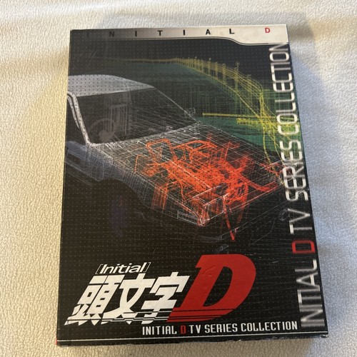 Initial D TV Series Collection DVD 3-Disc Set Anime Japanese Audio Ver ...
