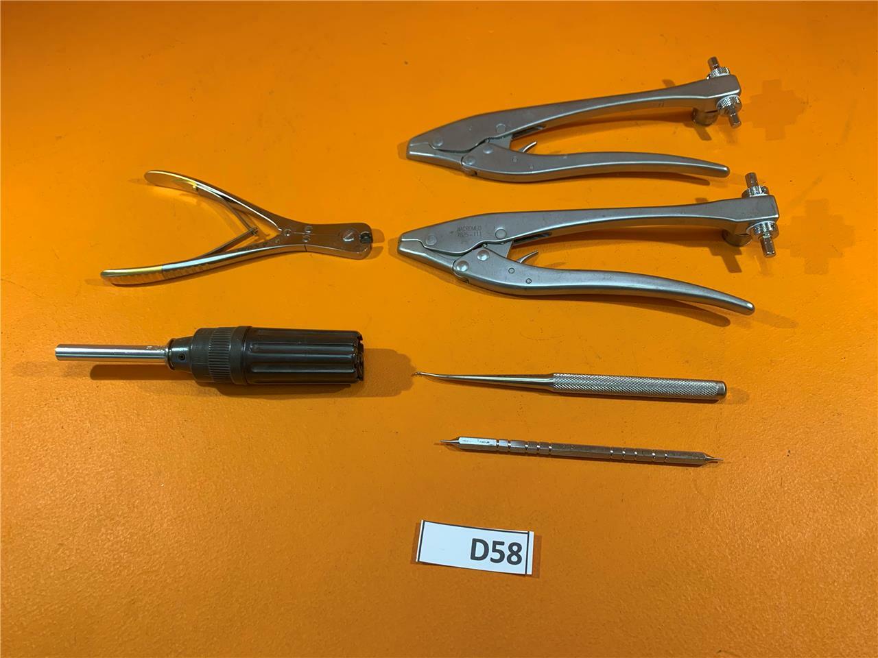 Songer Acromed 7825-099 Cable System Instrument Case, Set of 6 | eBay