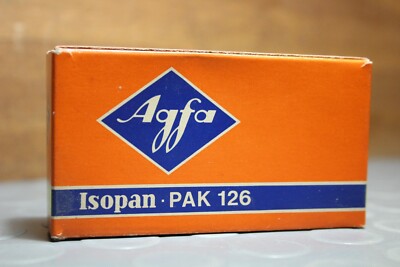 Versiegelter Rullino Agfa Isopan Pak 126 22 Din 125 Asa Schwarz Weiß ...