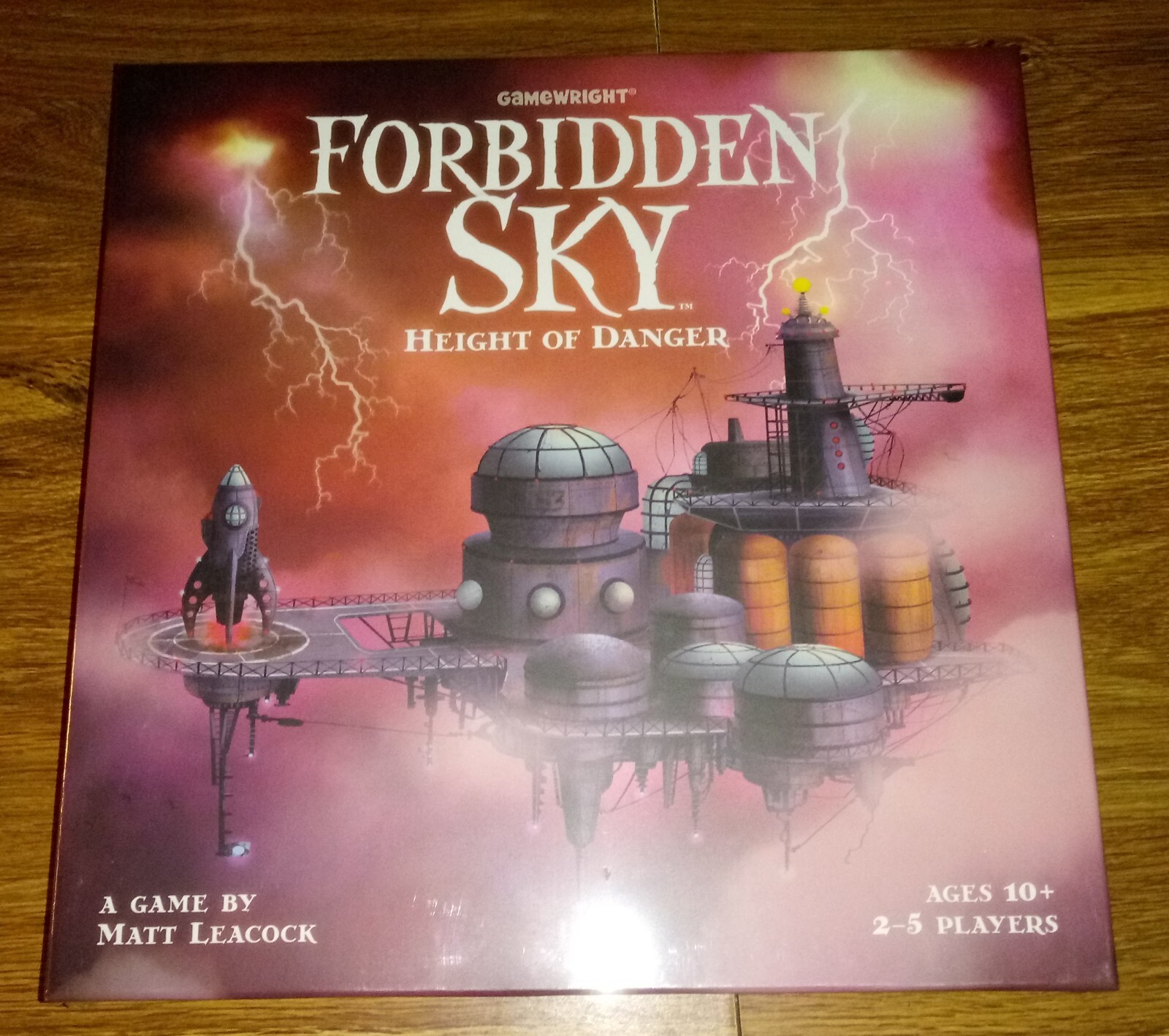 FORBIDDEN SKY HEIGHT OF DANGER BOARD GAME AGES 10+ 2-5 PLAYERS NEW NIB ...