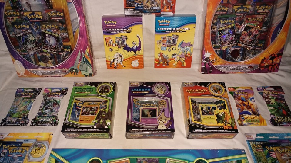 2 ULTRA BEAST GX Premium Collection Boxes w/ Pokemon Jirachi GX ...