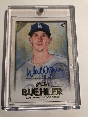 2018 Topps Gallery #141 WALKER BUEHLER RC Autograph - Dodgers | eBay