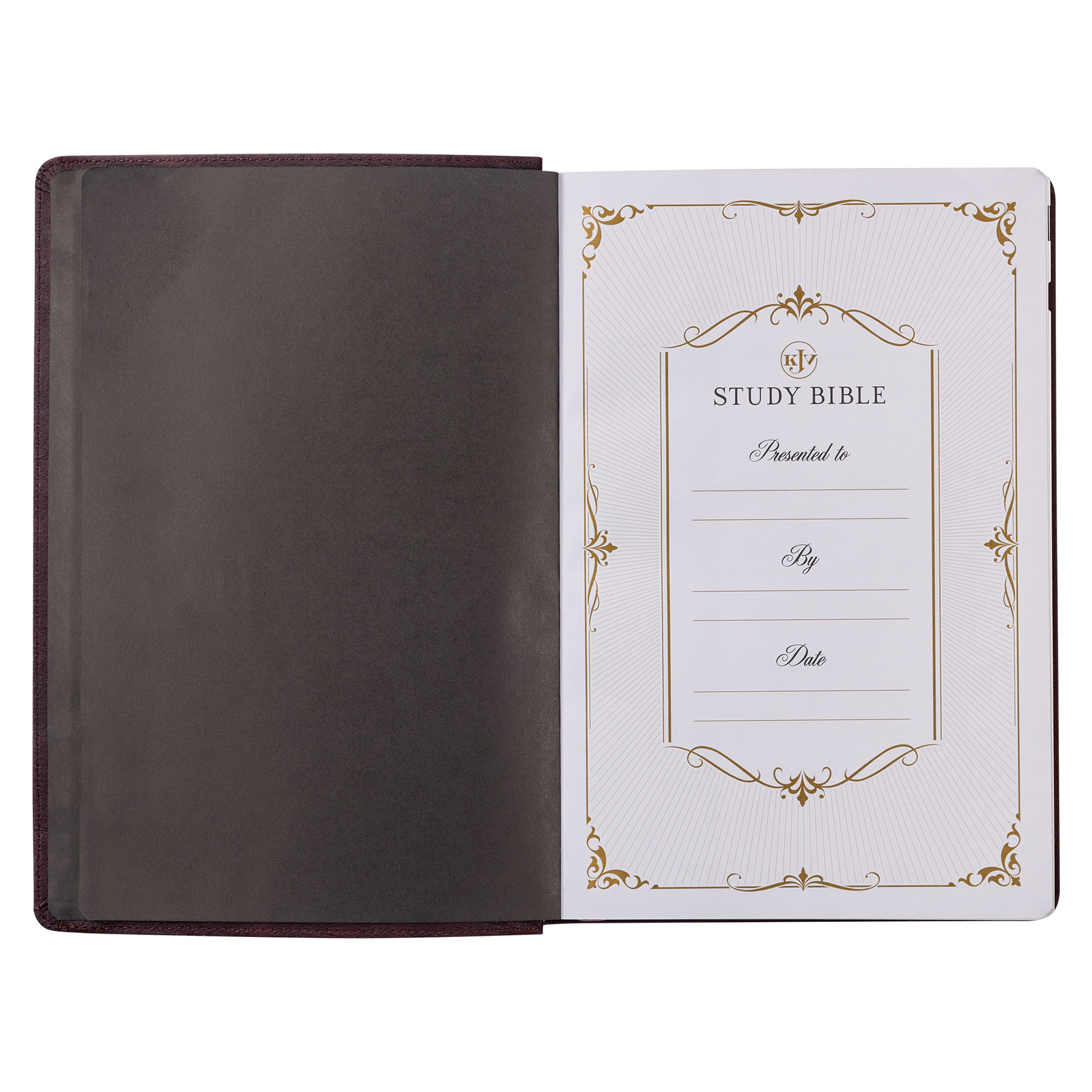 KJV Study Bible, Large Print King James Version Holy Bible, Thumb Tabs ...