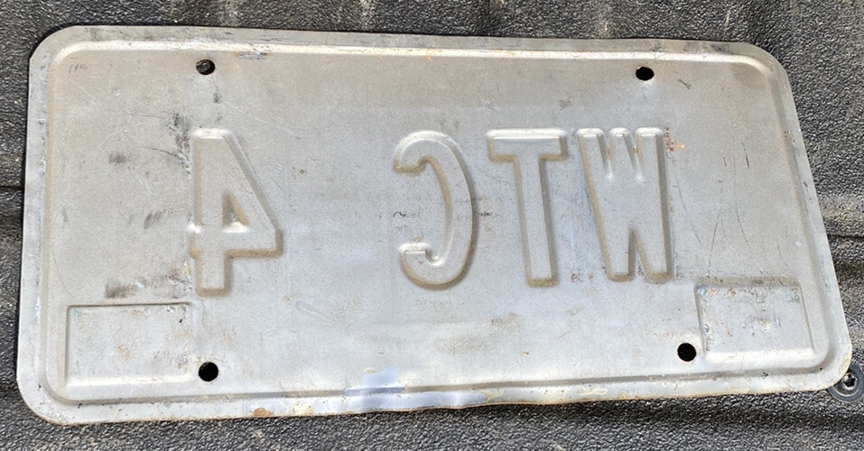 Vintage South Carolina License Plate WTC-4 Nothing Could Be Finer | eBay
