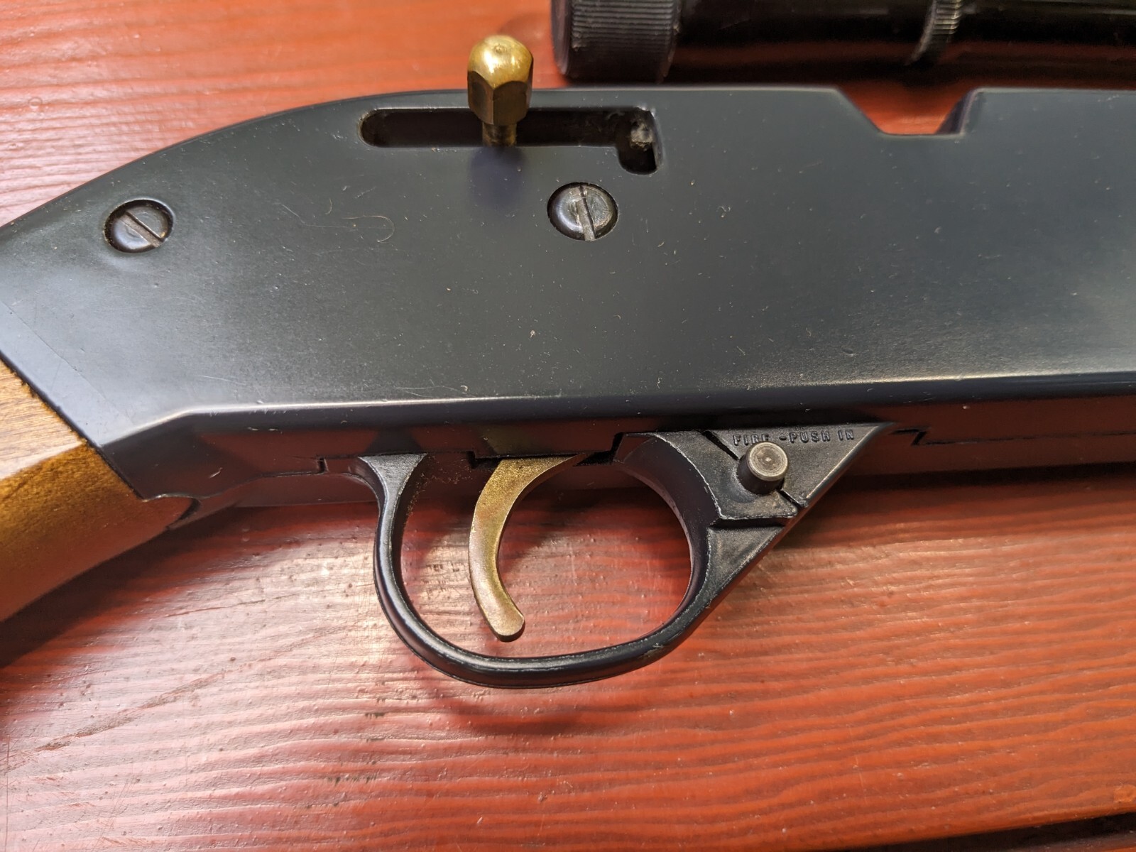 1970 Crosman Powermaster 760 Airgun-"Tootsie Roll" +Scope, New Seals ...