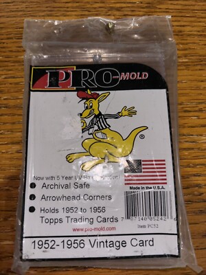 Pro-Mold One Screw Standard Vintage '52-'56 Topps Holder BRAND NEW | eBay