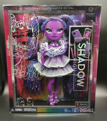 Rainbow High Shadow High Monique Verbena Fashion Doll Serie 2 lila ...
