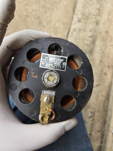 Superior Powerstat Type 20 Variac 120 VAC 3 Amp w/ Knob & Plate | eBay