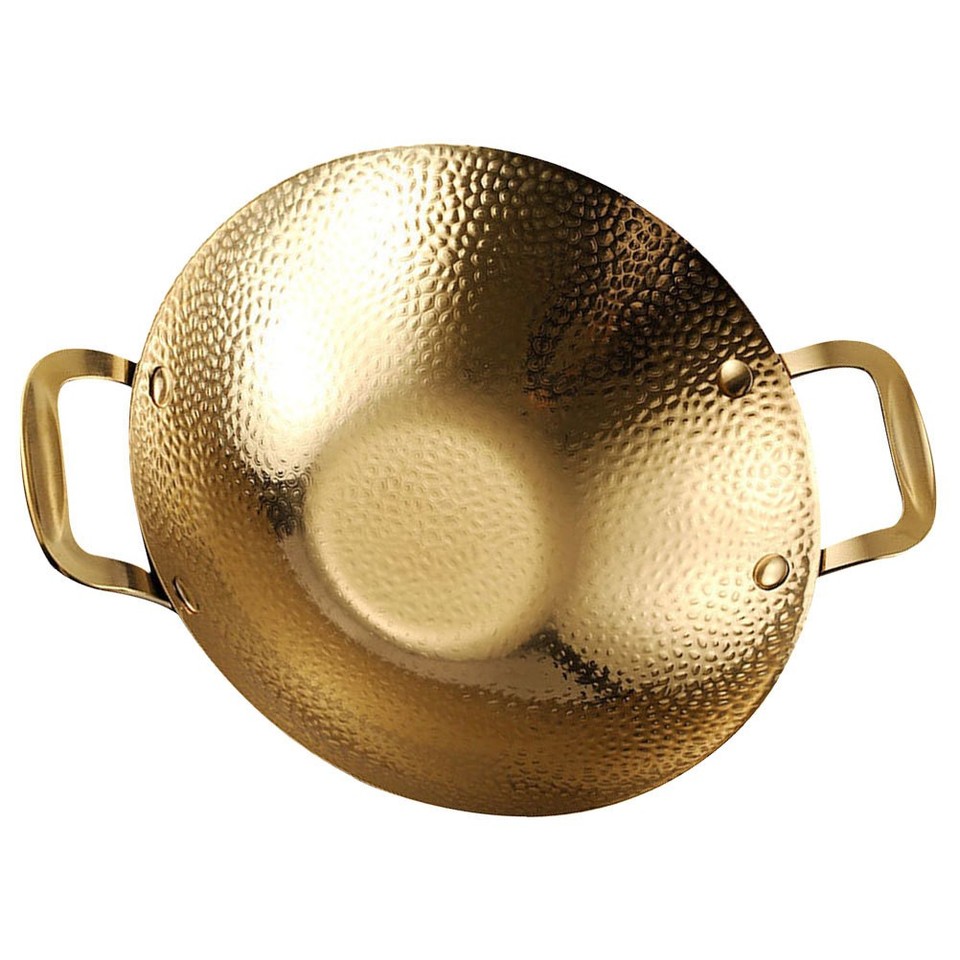 Household Hot Pot Round Cooking Pot Household Cooking Pot Kitchen ...