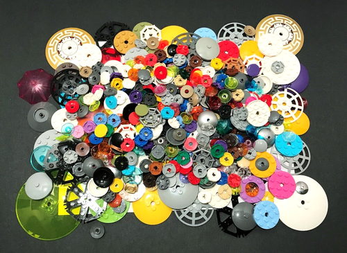 Lego - Lego Round Pieces Lot - Various Round Lego Pieces X 450 - 450 ...
