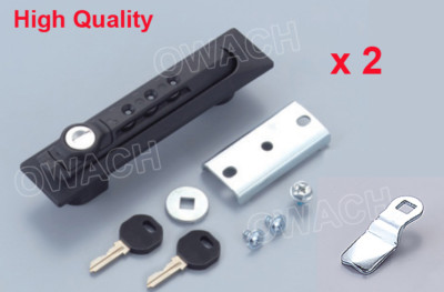 2 Combination Lock Handles for APC netshelter AR8132A EMKA 1155-U1 ...