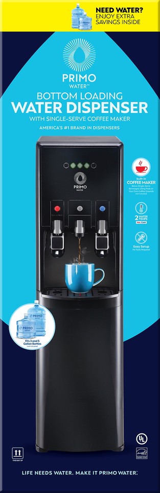 Primo® Water Htrio Coffee K-Cup Water Dispenser Bottom Loading Hot/Cold ...