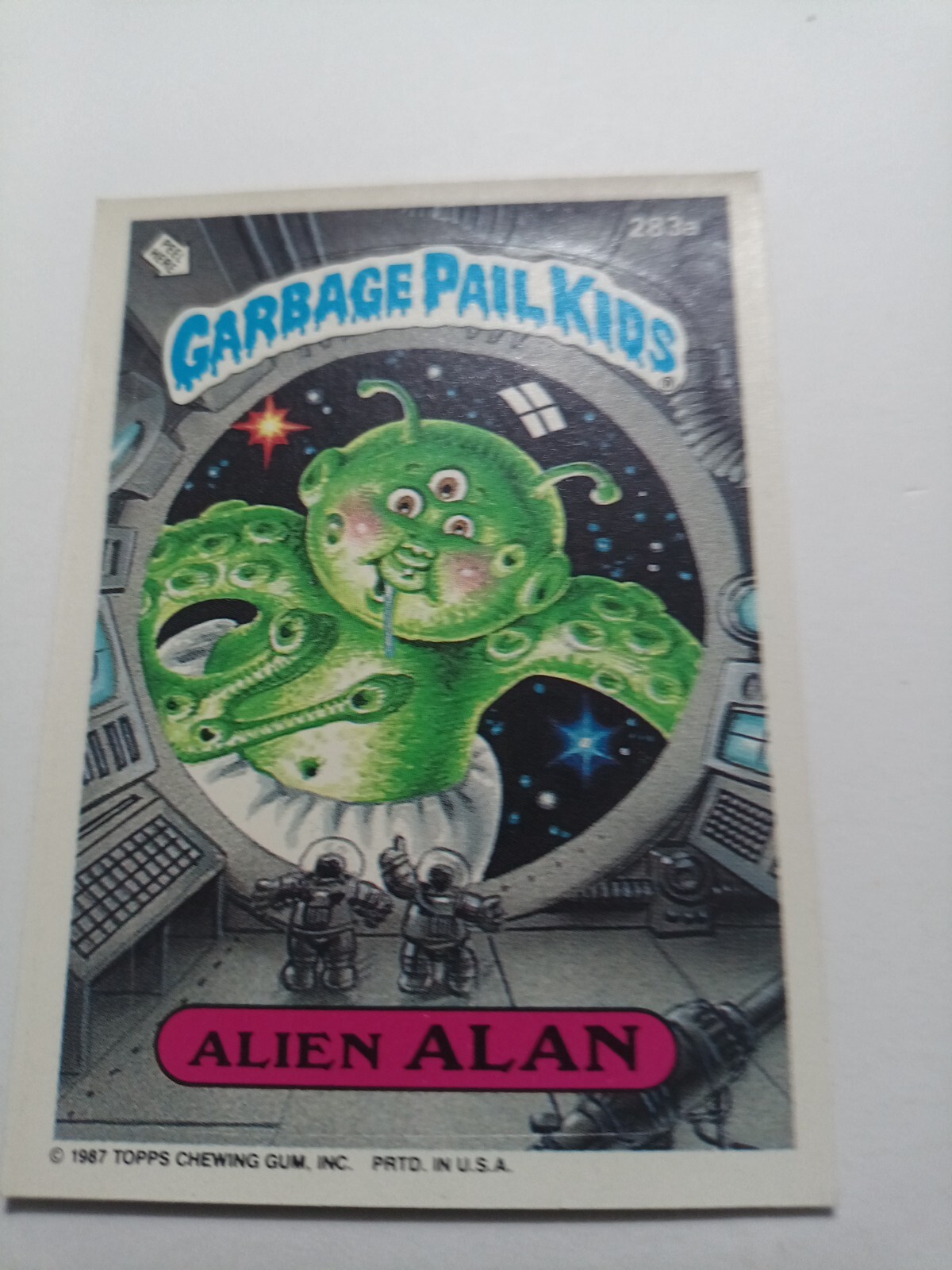 Garbage Pail Kids Alien Alan 283a | eBay
