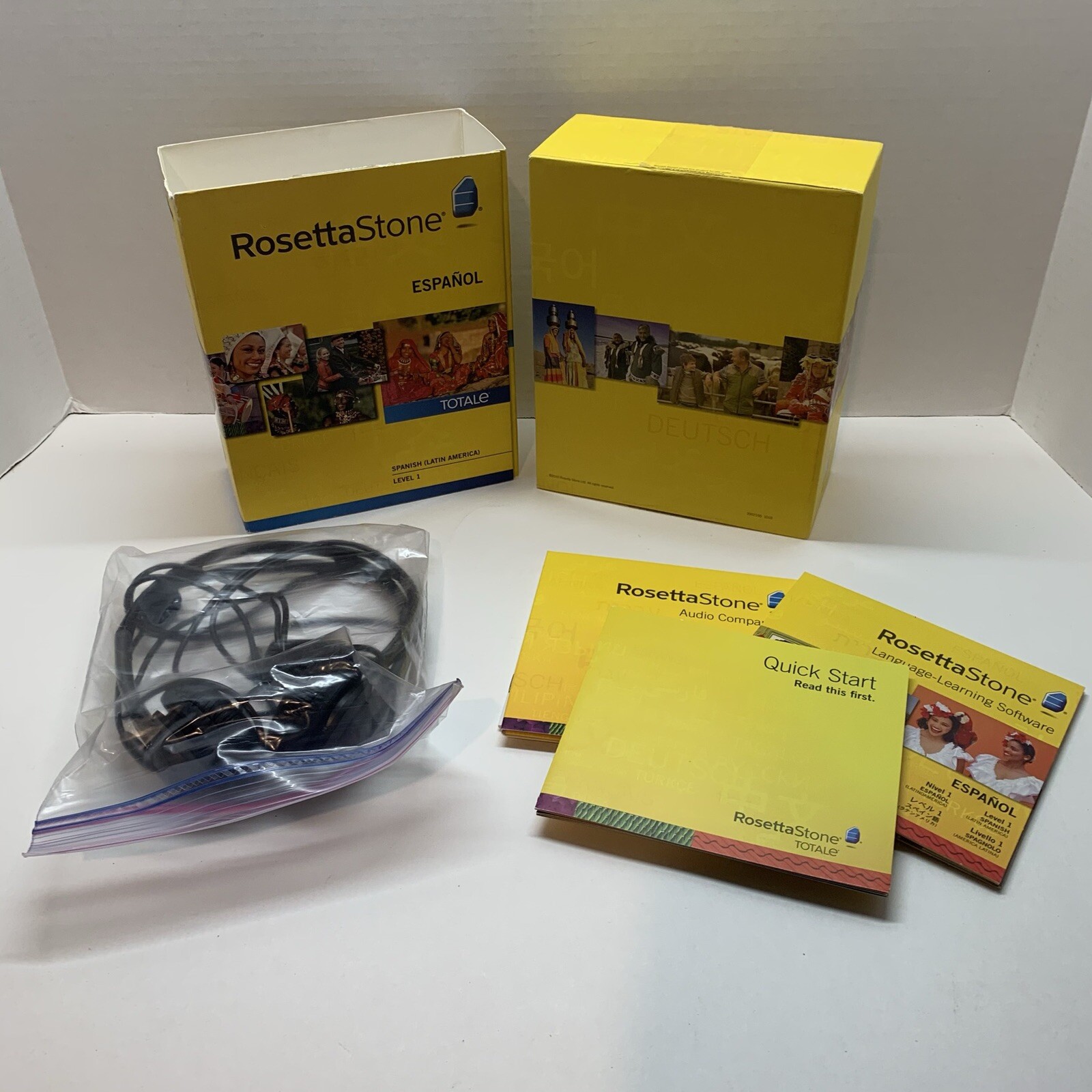 Rosetta Stone Espanol TOTALE Spanish Level 1 Version 4. | eBay