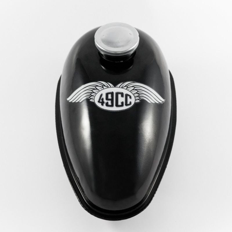 Motorized Bike Gas Tank Gas Proof Classic Style Wings Decal Kit 49cc ...