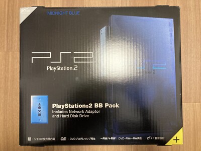SONY PlayStation 2 BB Pack SCPH-50000MB/NH Midnight Blue PS2 W/box | eBay