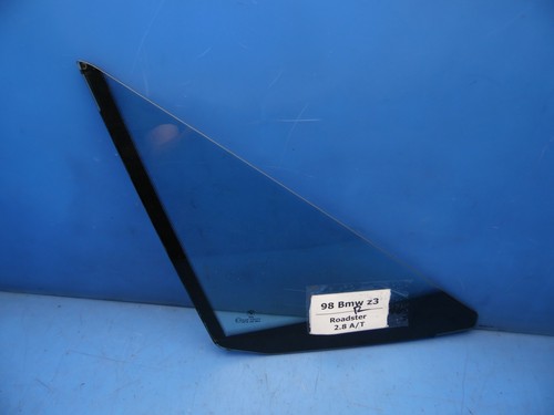 96-02 BMW Z3 E36 OEM Front Right side door corner window glass ...