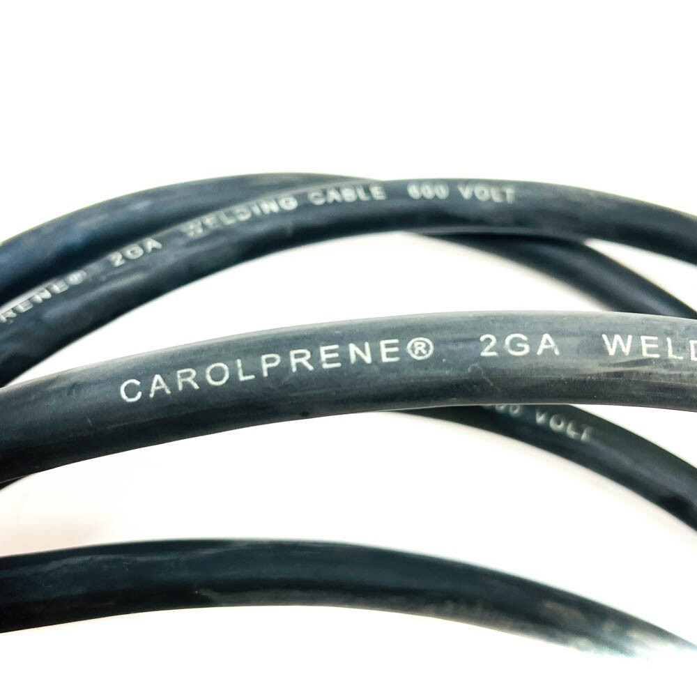 20 ft Carolprene 2GA Welding Cable 2W283 Premium-Grade EPDM Rubber ...