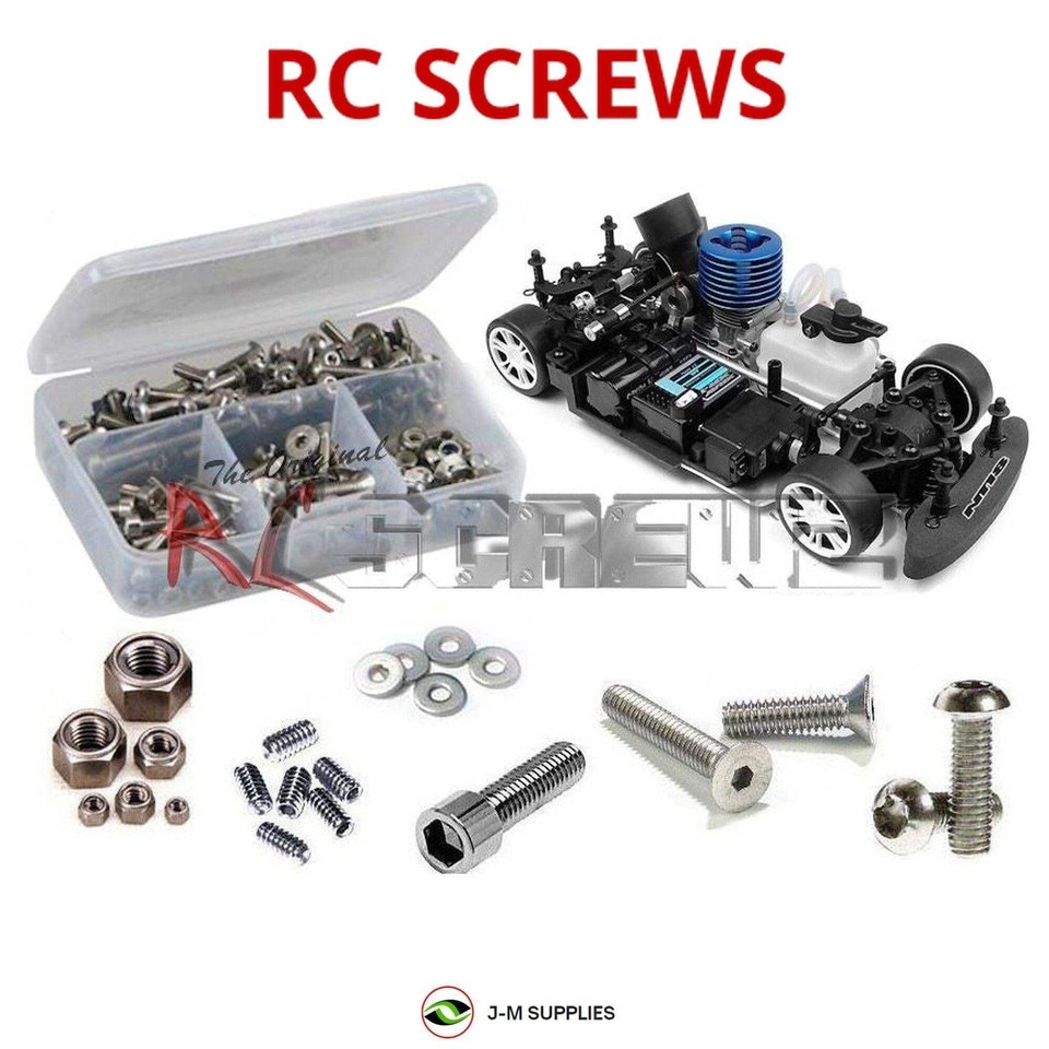RCScrewZ Stainless Screw Kit xra010 for XRAY NT18T 1/18 Micro Nitro ...