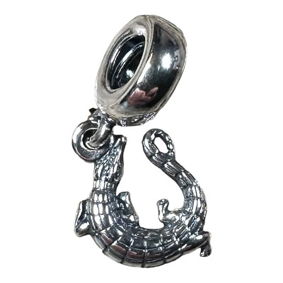 PANDORA Alligator Dangle Charm 791509 | eBay