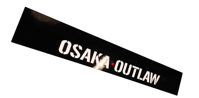 Osaka Outlaw,Windshield,Decal,Sun Visor,Sticker,Banner,low stance ...