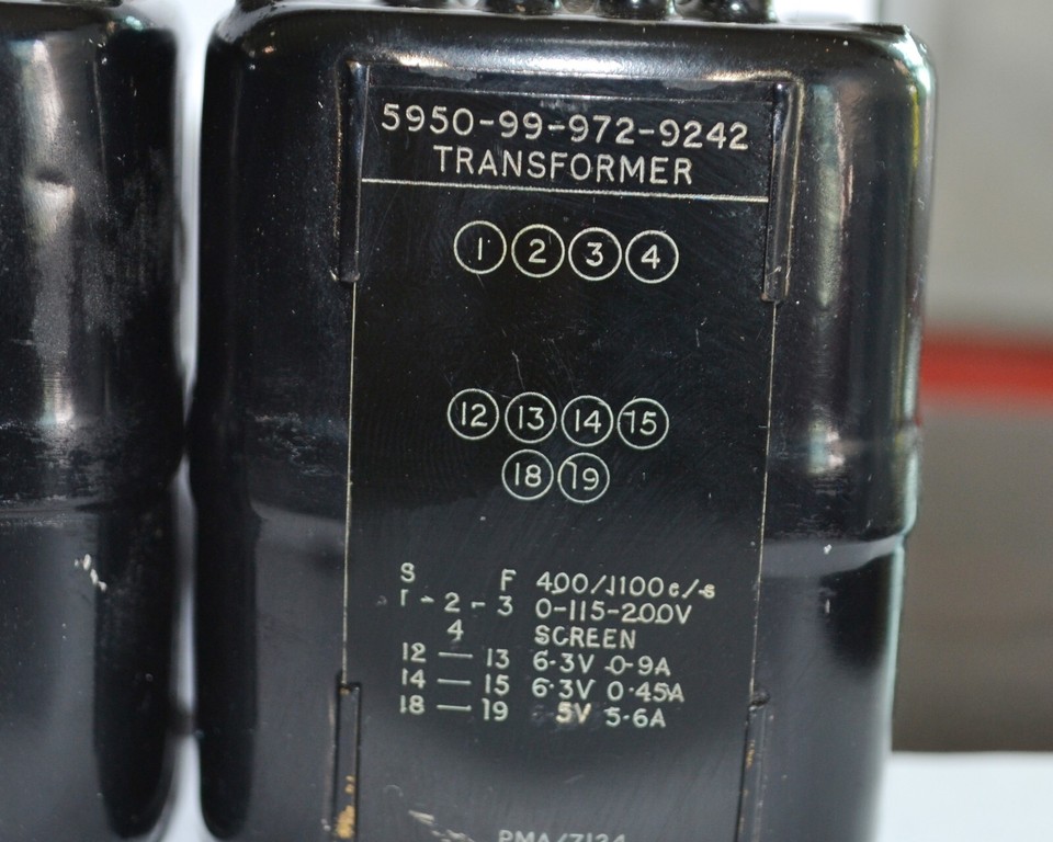 1 pcs. Parmeko Oil Filled Tube Filament Power Transformer st.240273 use ...
