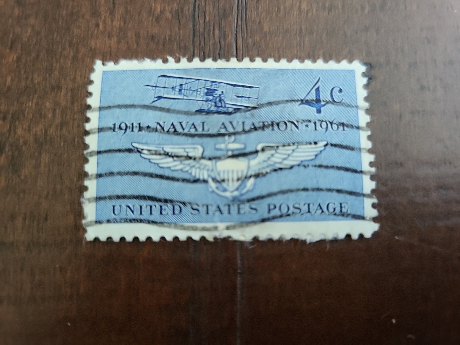 US 4 Cent Naval Aviation Postage Stamp 1961 Scott 1185 Used | eBay