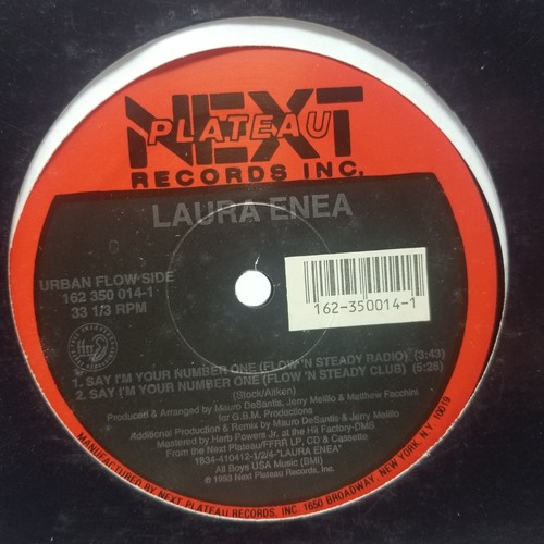 Laura Enea Say I'm Your Number One 12" Vinyl Record Single | eBay