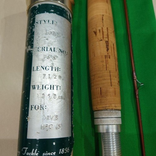 ORVIS Fly Rod MADISON Bamboo 7.5ft 2 pieces Fly Fishing | eBay